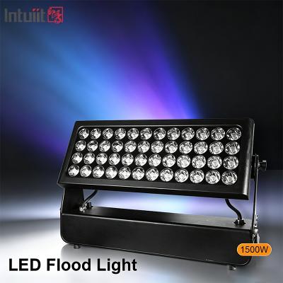 China 1500W High Power RGBW 4in1 LED Stage Flood Light DMX512 Theater TV Studio Concert Event Wash Lighting for sale