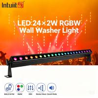 China Indoor Linear LED Wall Washer Bar | 24x2W RGBW 4-in-1, DMX512 Wash Light for Theaters, Museums & Exhibitions for sale