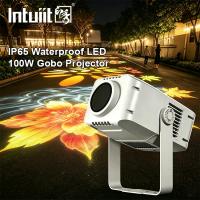 China 100W Logo Gobo Projector Light — IP65 Outdoor DMX512 Custom Pattern Projection for Advertising, Building & Events for sale