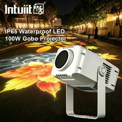 China 100W Logo Gobo Projector Light — IP65 Outdoor DMX512 Custom Pattern Projection for Advertising, Building & Events for sale