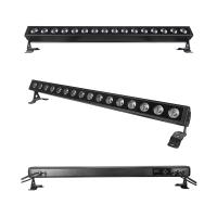 China 16x5W RGBW 4-in-1 IP65 Outdoor LED Linear Wall Washer — 82W DMX512 Waterproof Wash Light for Building, Bridge & Landscape for sale
