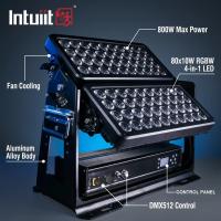 China 400W 800W 1500W High Power LED Flood Light IP65 Waterproof DMX512 Outdoor Stadium Building Industrial Construction Lighting for sale