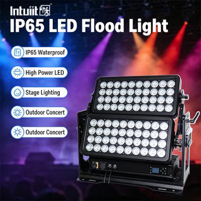 China 400W 800W 1500W High Power LED Flood Light IP65 Waterproof DMX512 Outdoor Stadium Building Industrial Construction Lighting for sale
