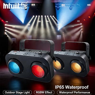 China 2-Eye 200W COB LED Audience Blinder — IP65 RGB DMX512 Wide Flood Light for Stage, Concert & Outdoor Events for sale