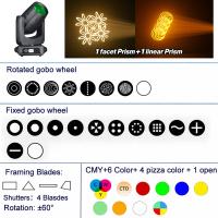 China Stage Lights 330W LED 4IN1 BSWF Moving Head Dj Lights for sale