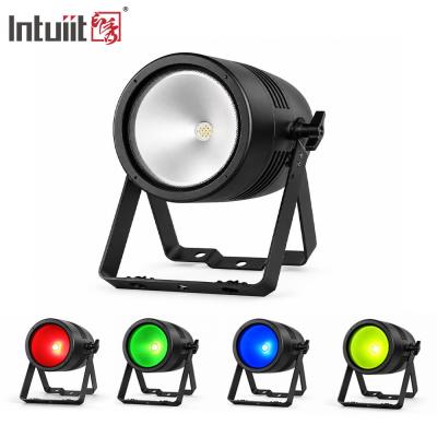 China Waterproof IP65 100W RGBL 4in1 Beam Cob Led Par Can Light for Church Theater Wedding for sale