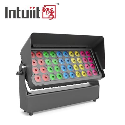 China IP65 Stage Wall Washer Light RGB Waterproof Landscape Lighting DMX512 Full Color Led Flood Lights for sale