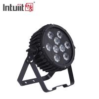 China Magikpar series 9 LED RGBWA Good Color Mixing Compact LED par can stage light for sale