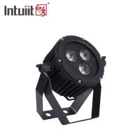 China DMX512 3 LED RGBWA-UV Six color LED par can stage light for sale