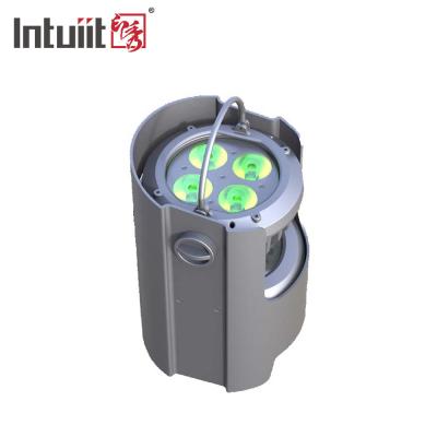China Aluminium 4X12W RGBW Battery Powered LED Stage Lights for sale