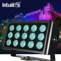 China Smart Movable 6000k DIY RGBW LED Stage Flood Lights for sale