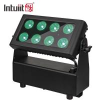 China 8*10W RGBWA IR Control LED Stage Lights Battery Powered Wireless City Color Wash Lighting Projector for sale