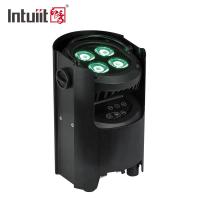 China 240V Battery Powered LED Stage Lights Bar Rgbw 4 In 1 DJ Event Wedding Wireless Led Uplight for sale
