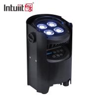 China Stage Party Battery Wireless Uplight Par 4x12w RGBWAUV 4 In 1 Dj Par Light IR Remote Wifi Control for sale