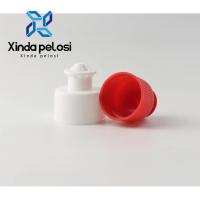 China Plastic Boston Round Bottles With Yorker Spout Dispensing Caps for sale
