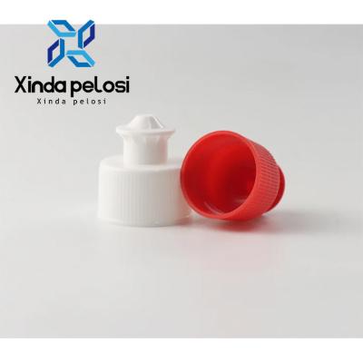 China Plastic Boston Round Bottles With Yorker Spout Dispensing Caps for sale