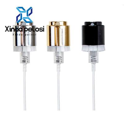 China Fine Mist Pump Sprayer 0.13cc Sprays Pump 15mm Large Atomizer Aluminium Crimp for sale