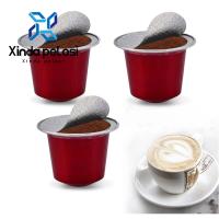 China Compostable Coffee Capsules Recycling For Nespresso Muti-Color Production Line Aluminium for sale