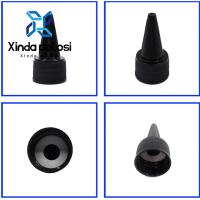 China Black White Green Bottle Cap Recycling Bottle Pour Spout With Cap for sale
