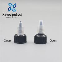 China Customized Plastic Squeeze Bottle Closure With Silicone Valve For Sauce Dispensing for sale