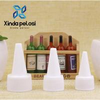 China Custom Long Nozzle Spout Cap Plastic Twist Cap Top Twisted Cap for sale