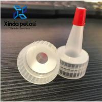 China 24/410 Plastic Twist Top Cap Black And White Plastic Disposable Dropper Needle Dropper Nozzle for sale