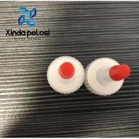 China 24/410 Plastic Twist Top Cap Black And White Plastic Disposable Dropper Needle Dropper Nozzle for sale