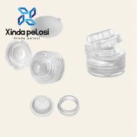 China 38mm 28 410 28 400 Flip Top Caps Transparent Custom Closure Mold Plastic Bottle Lid for sale