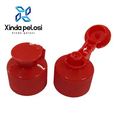 China OEM Liquid Dish Wash Cap Flip Top Butterfly Flip Top Cap For Shampoo Bottle for sale
