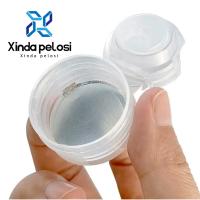 China 18mm 19mm Plastic Flip Top Caps For Honey Silicon Valve Flip-Off Cap for sale