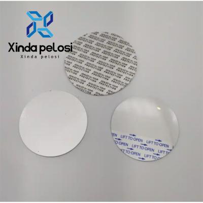 China Pressure Seal Cap Liner Gasket Lid PS Foam PE Liner Sealed Protection for sale