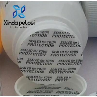 China Tamper Evident Seal Cap Liners Pressure Sensitive Liner Gasket Self Adhesive  PS Foam for sale
