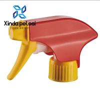 China 24 400 Dispenser Plastic Trigger Sprayer Head Spray Stream Nozzle Black for sale