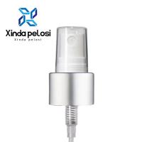 China UV Technology Golden Perfume Pump Sprayer Closure Fine Mist Sprayer Half Cover Perfume for sale