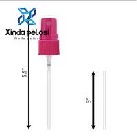China New Style Custom Plastic Frosted Mist Sprayer Pump Colorful Small Half Cap Spray Pump For Sale for sale