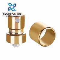 China Cheap Crimp Spray Cap Aluminum Plastic Perfume Pump Cosmetic Fine Mist Sprayer for sale