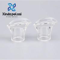 China Hot Sale Premium Luxury Surlyn Cap Crystal Clear Acrylic Lid For Perfume Bottle On Sale for sale