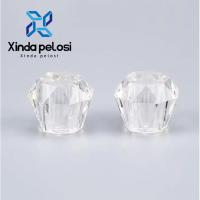 China Hot Sale Premium Luxury Surlyn Cap Crystal Clear Acrylic Lid For Perfume Bottle On Sale for sale