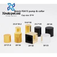 China Cheap Crimp Spray Cap Aluminum Plastic Perfume Pump Cosmetic Fine Mist Sprayer for sale