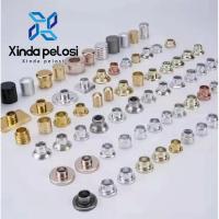 China Perfume Bottle Crimp Pump Golden Colour Aluminium Sprayer for sale