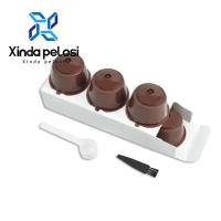 China Coffee Pods Compatible With Dolce Gusto Caps Aluminum Foil Empty Small Refillable Capsules Pods for sale