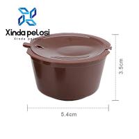 China Portable Aluminum Colorful Empty Nespresso Coffee Capsules Pods Empty Coffee Cups for sale