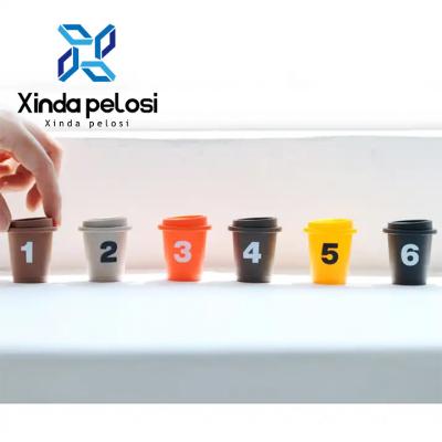 China Refillable Dolce Coffee Capsule Set Scoop Brush Food Grade PP Soft Coffee Pods for sale