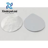 China 0.033-0.05mm Die Cut Piece Heat Seal Aluminum Foil Lid Tray For Bottles Seal Small for sale