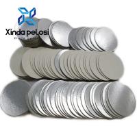 China Heat Seal Aluminum Foil Lids For Yogurt Liners Packaging Color Round Shape  In CUPS for sale