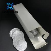 China Heat Seal Aluminum Foil Lids For Yogurt Liners Packaging Color Round Shape  In CUPS for sale