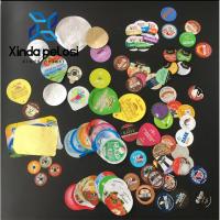 China Foil Heat Seal Lids  Aluminium Plastic Foil Pans Round With Foil Lids Coffee Capsule for sale