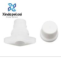 China Standup Pouch Cap Plastic Food Spout Cover Flexible Packaging Cap Fitment ISO9001 for sale