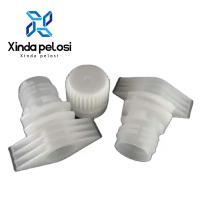 China Medical Spout Pouch Cap Low Temperature Plastic Short Tube Fitment Spout Nozzle Cap for sale