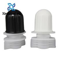 China Stand Up Beverage Pouch Automatic Horizontal Side Spouted Doypack Spout Caps for sale